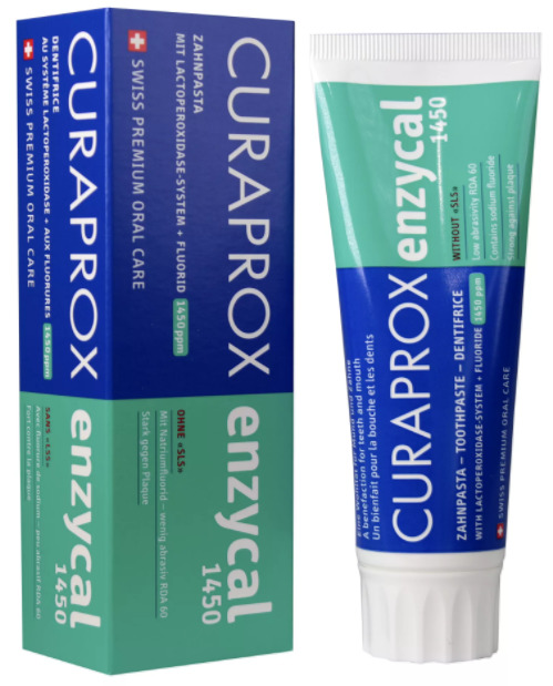 Curaprox Enzycal 1450 Зубная паста, 75 мл, 1 шт. - купить в Санкт ...